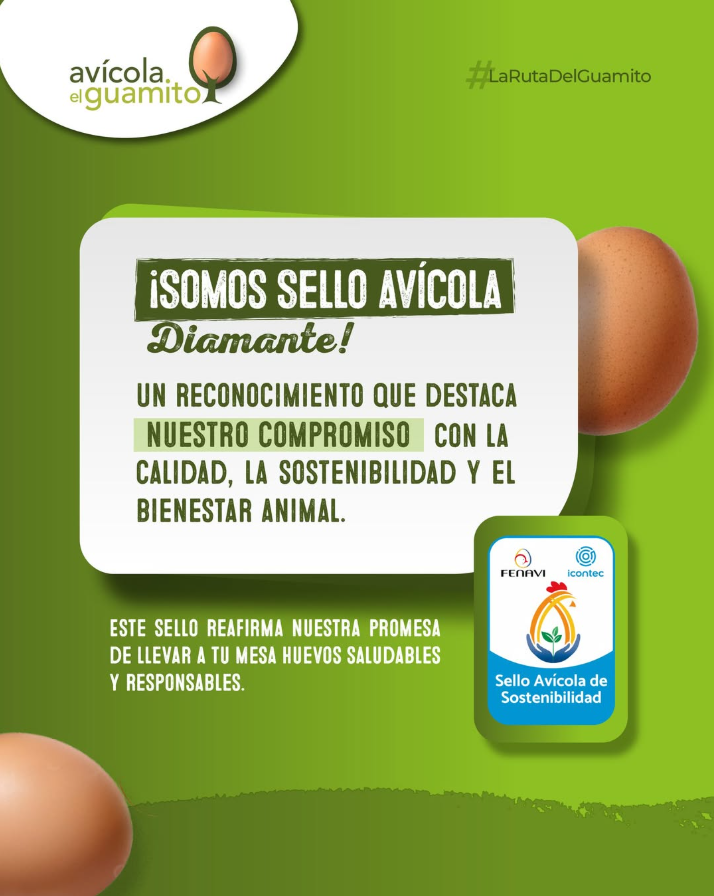 Avícola El Guamito alcanza la Categoría Diamante del Sello Avícola de ...